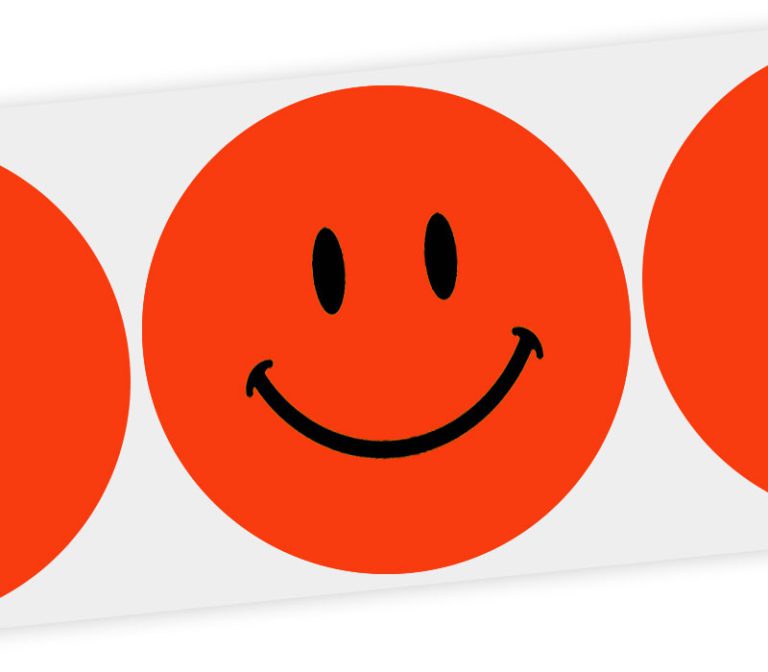 Smiley Face Labels | Phipps Label Company